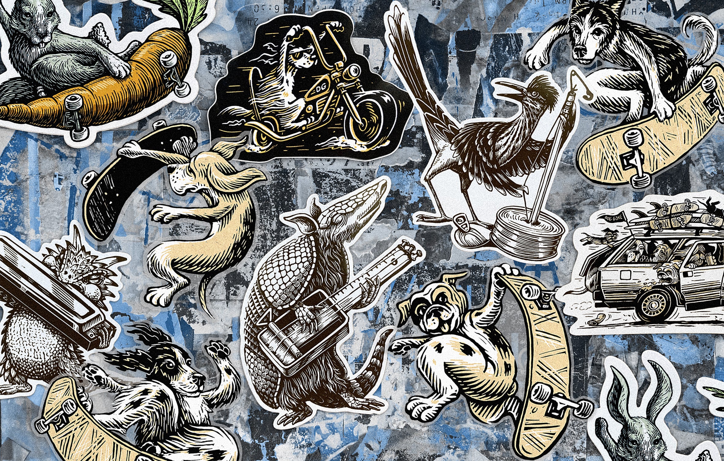 Stickers – Dog Gone Studios